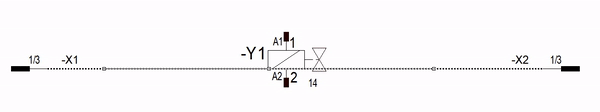 Curved Segments for Connections in Electrical Diagram with E3.schematic