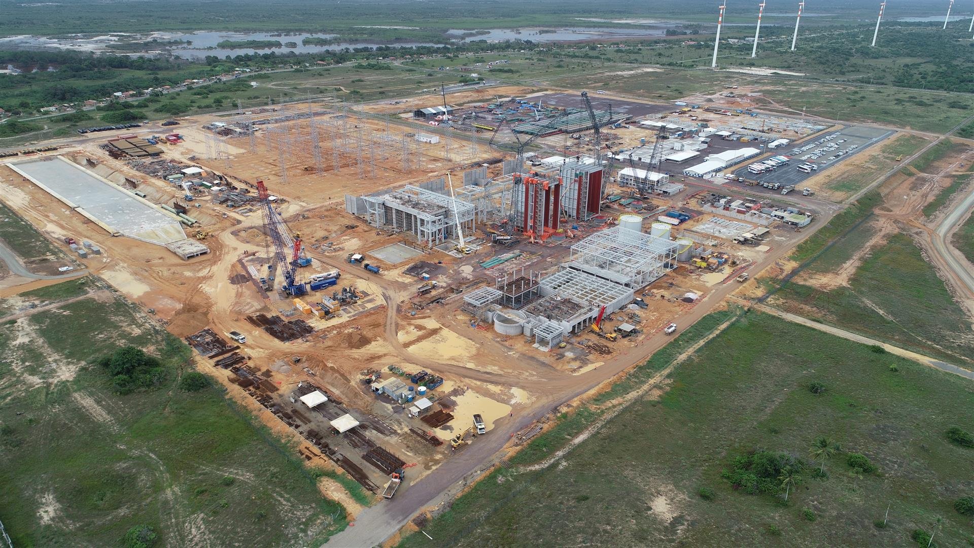 A maior termoelétrica a gás natural da América Latina conta com ...