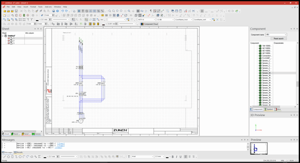 How to Create an Electrical Schematic with CAE E3.series