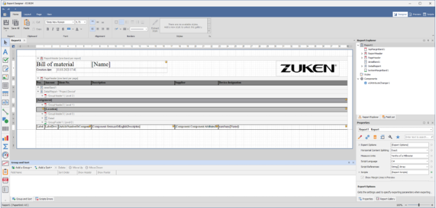 Software Para Projetos Elétricos | E3.ReportGenerator