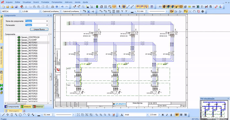 E3.Schematic - The Electrical Diagram Project Made Quickly and Intelligently